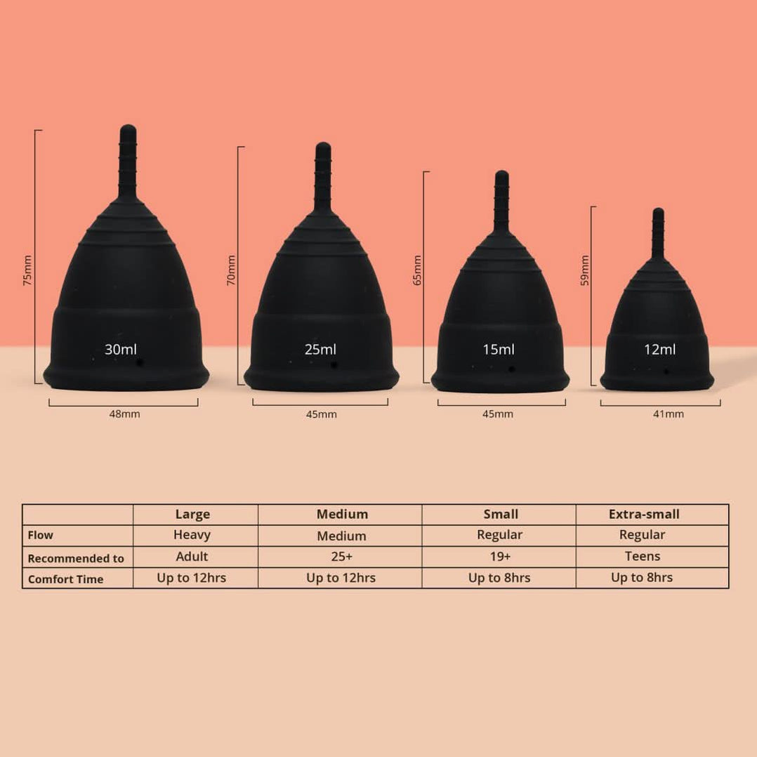 Menstrual Cup for Women - Reusable and Leak Proof Period Cup