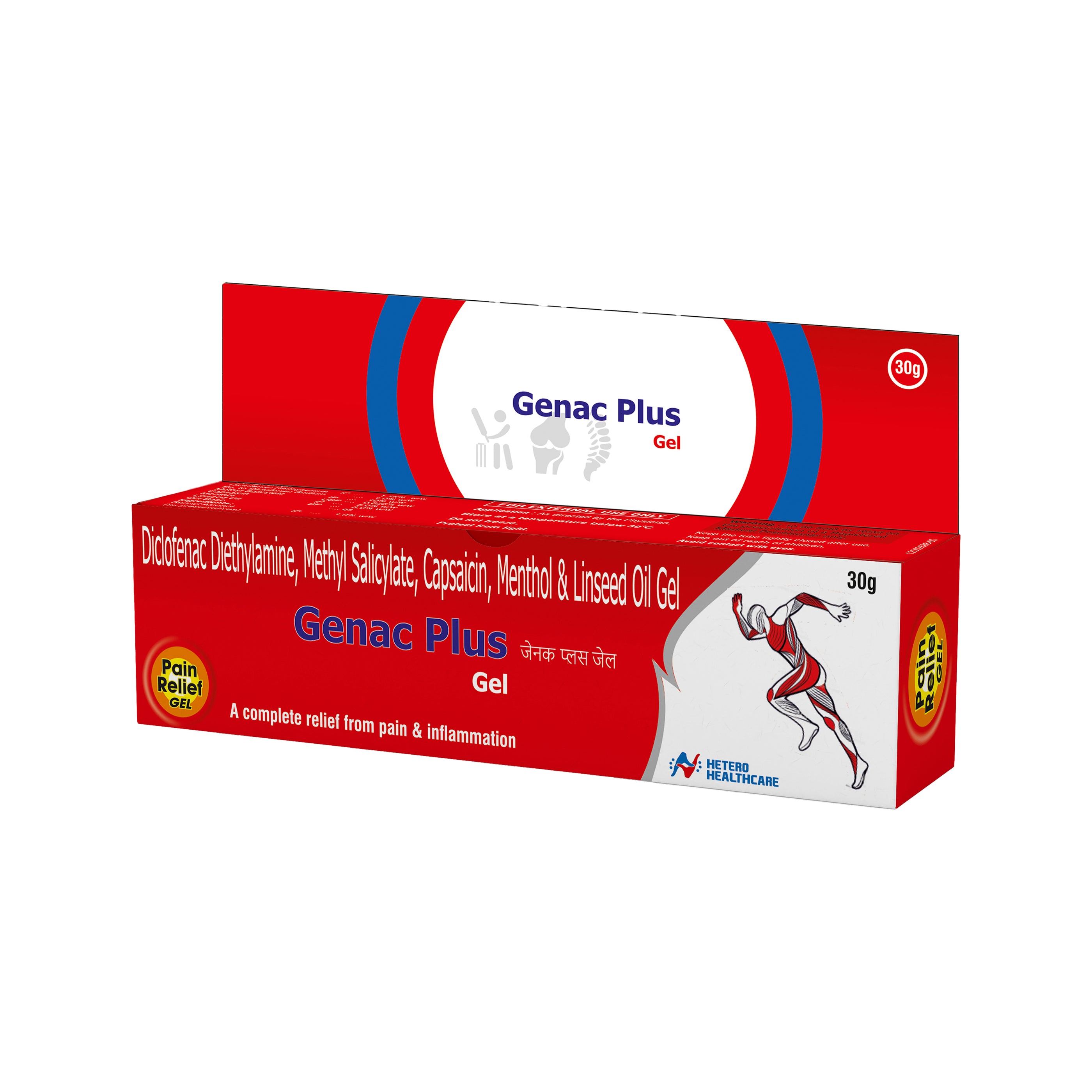 Best Pain Relief Gel for Muscles and Joint Pain - Genac Plus